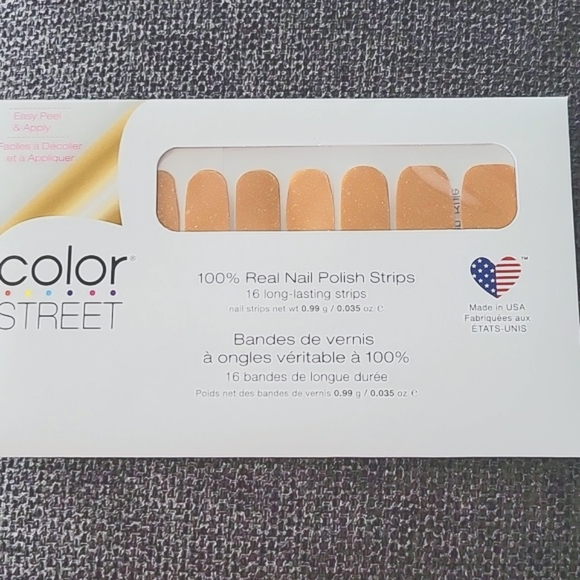 Color Street | Bath & Body | Color Street Golden Rule 0 Real Nail ...